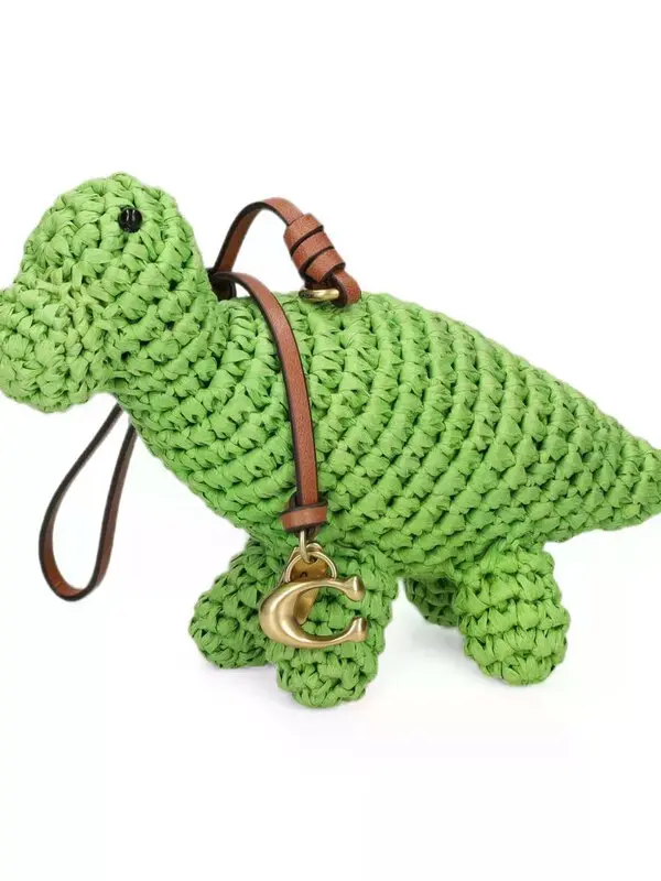 COACH Rexy Crochet Bag Charm