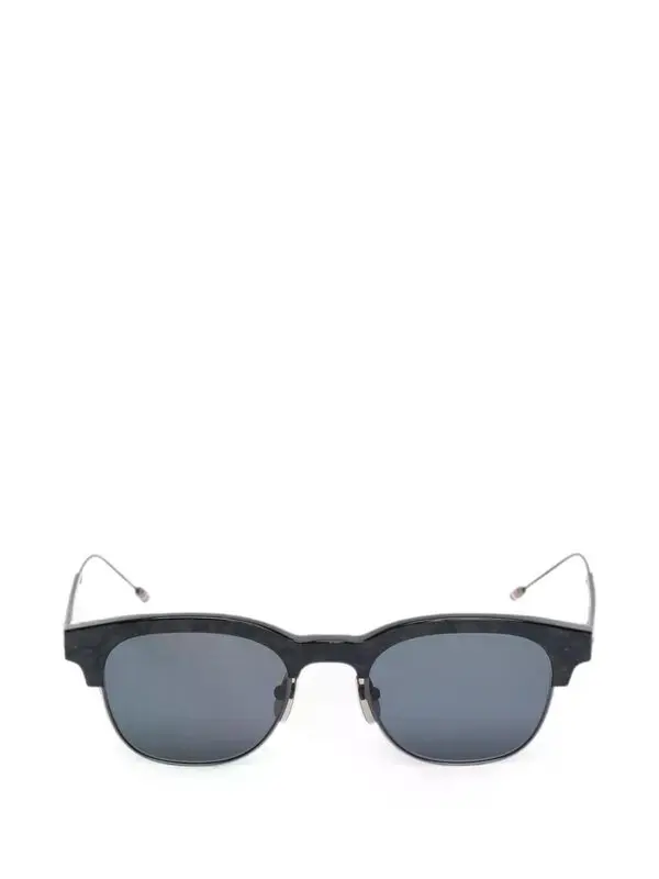 Thom Browne Oval Frame Sunglasses