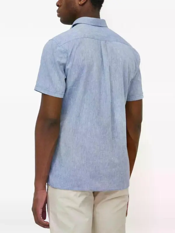 Barbour Nelson Short-sleeve Shirt - Blue