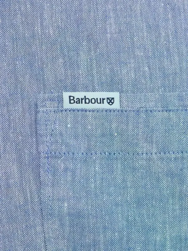 Barbour Nelson Short-sleeve Shirt - Blue