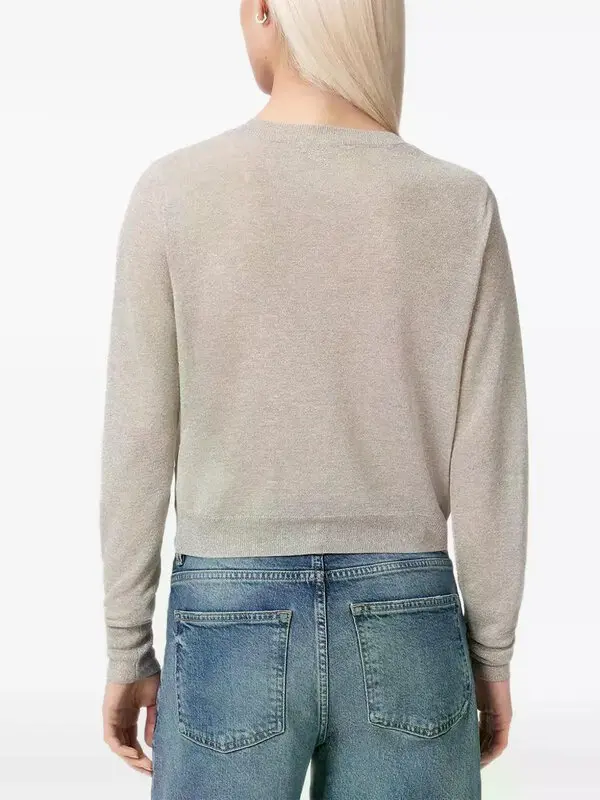 ALLSAINTS Deetz Knitted Motif Sweater