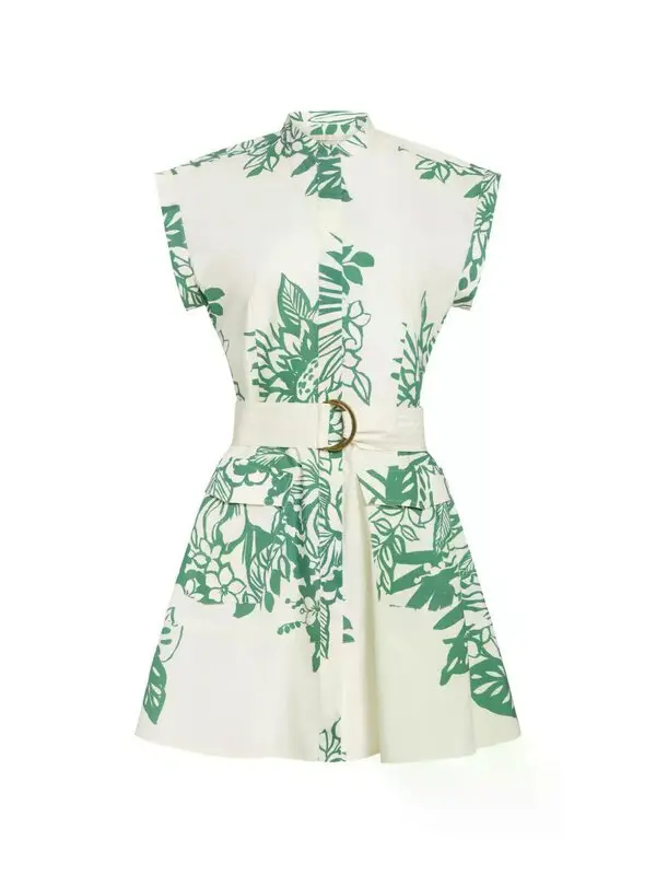MARIE OLIVER Maia Floral-print Mini Dress