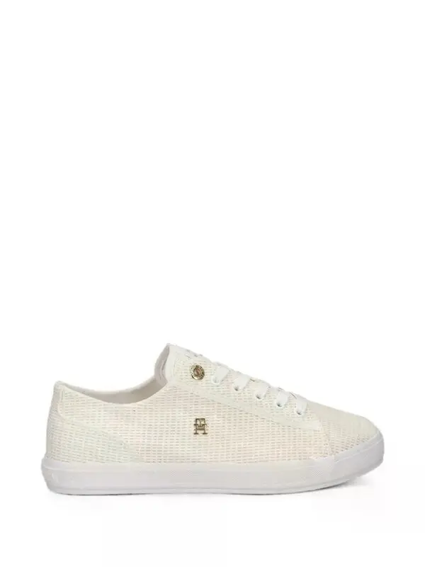 Tommy Hilfiger Logo Plaque Mesh Sneakers
