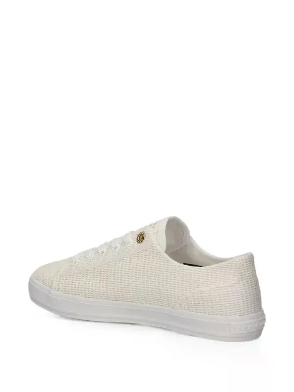 Tommy Hilfiger Logo Plaque Mesh Sneakers