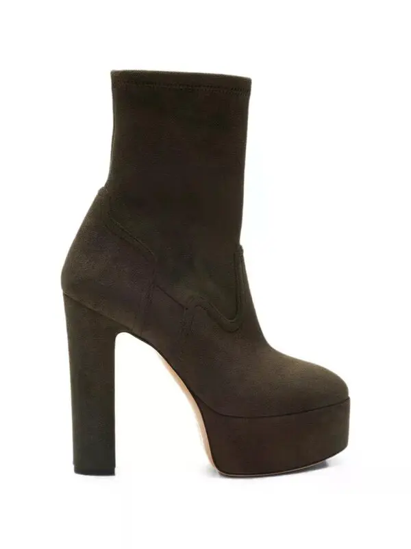 Casadei Patty Arceus Platform Ankle Boots