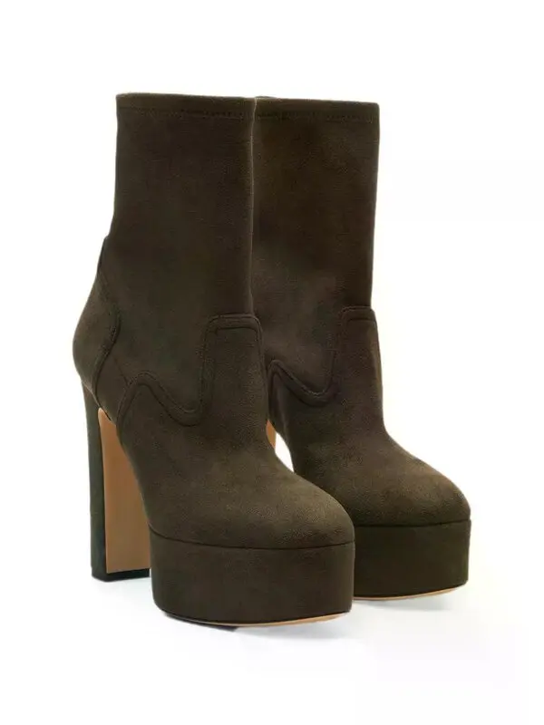 Casadei Patty Arceus Platform Ankle Boots
