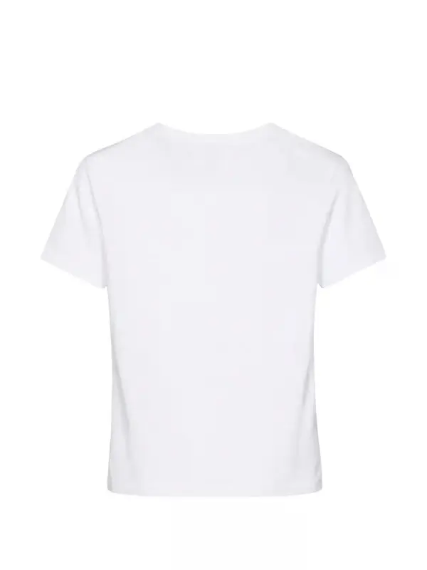 MC2 SAINT BARTH Emilie T-shirt With Bead Embellishment