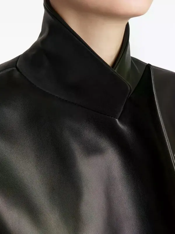 Khaite Lapel Fur Jacket