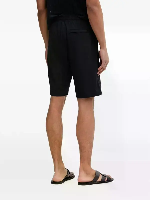 Karl Lagerfeld Textured Elasticated-waist Shorts