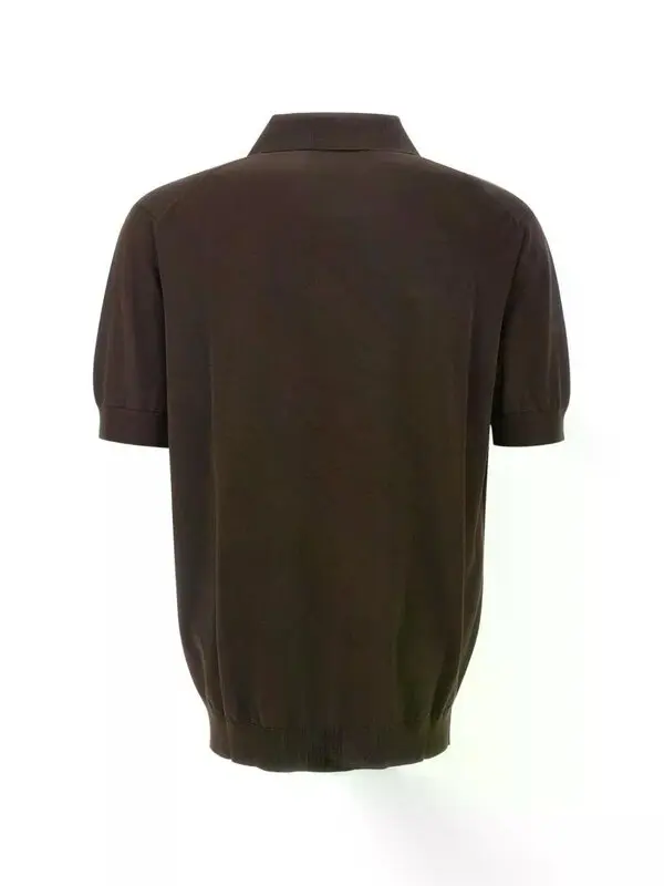 FILIPPO DE LAURENTIIS Ribbed-trim T-shirt