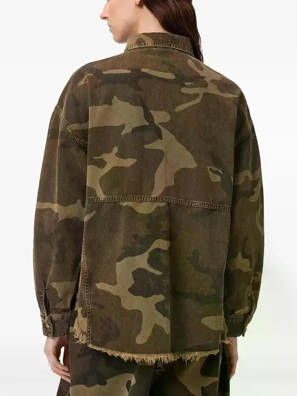 ALLSAINTS Hettie Camouflage Print Jacket