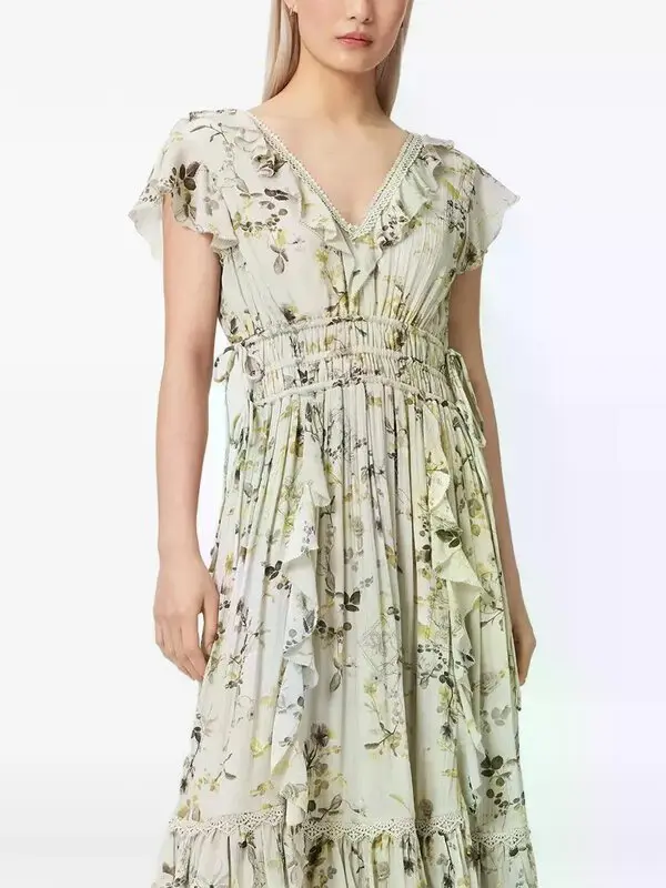 ALLSAINTS Canto Floral-print Maxi Dress
