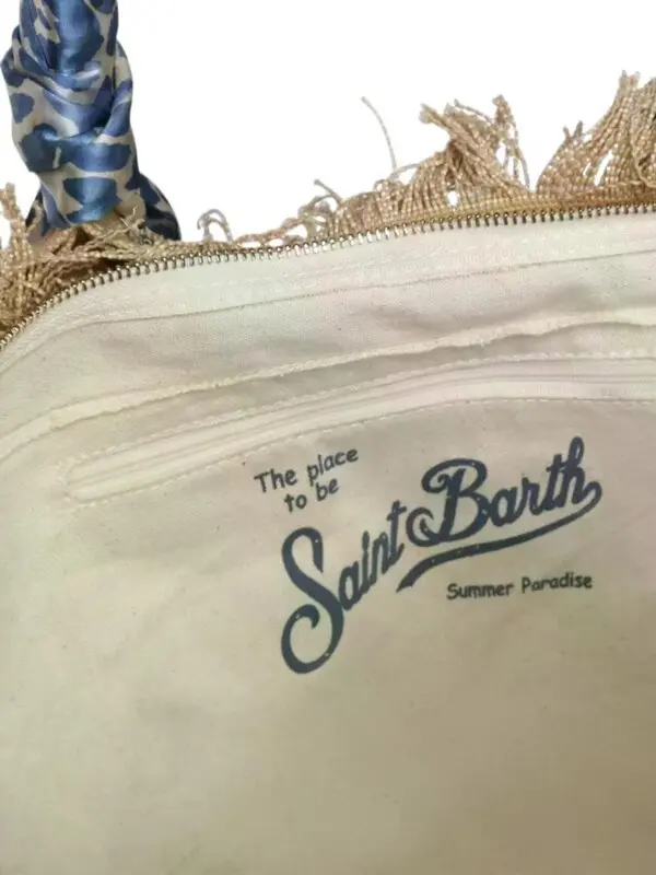 MC2 SAINT BARTH Logo Print Tote Bag