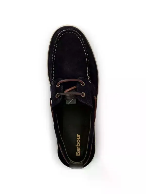 Barbour Suede Boat Shoes