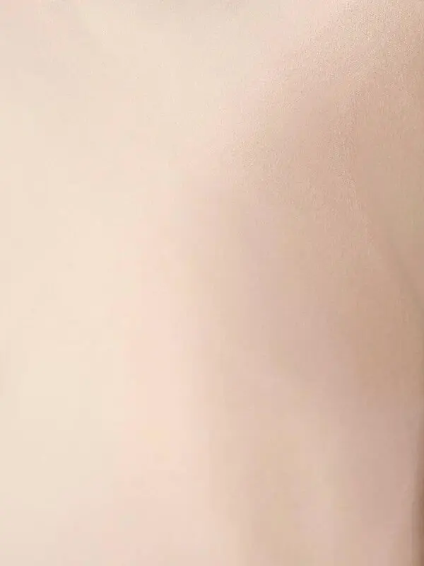 BLANCA VITA Cowl-back Sleeveless Maxi Dress In Satin - Pink