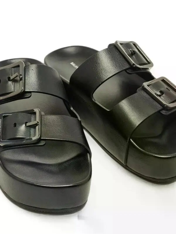 Balenciaga Mallorca Leather Sandals