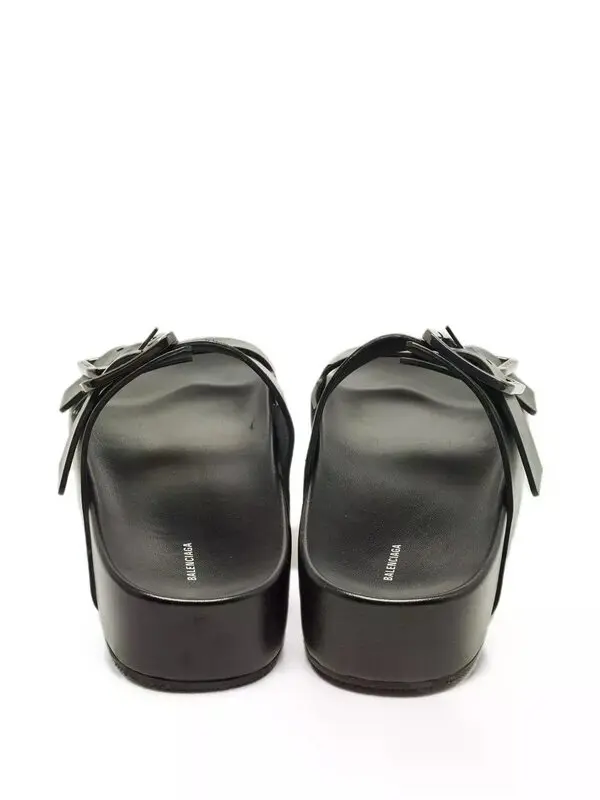 Balenciaga Mallorca Leather Sandals
