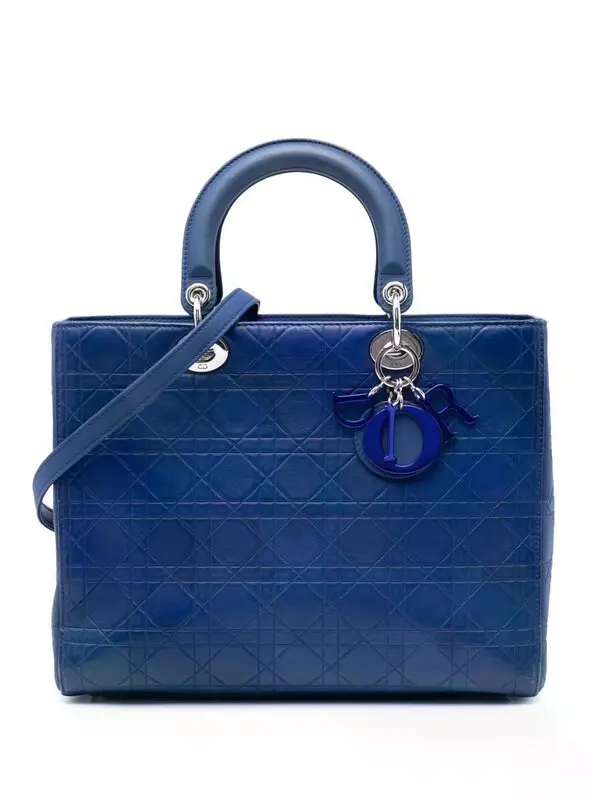Dior Lady Satchel - Blue