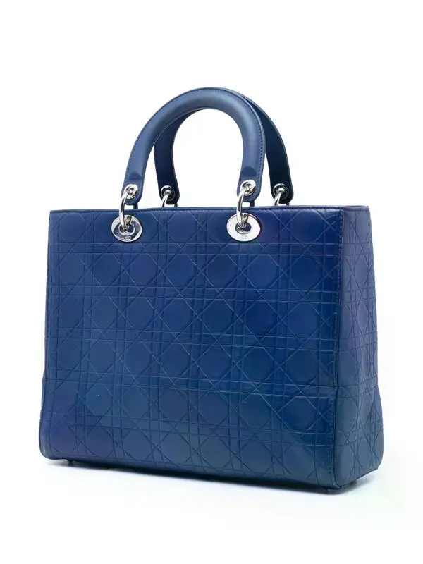 Dior Lady Satchel - Blue
