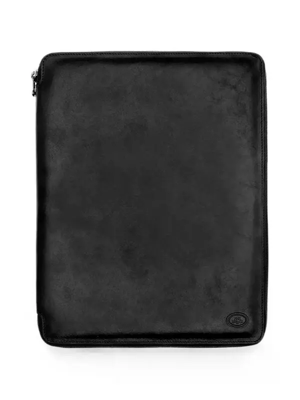 THE BRIDGE Story Leather Document Holder - Black