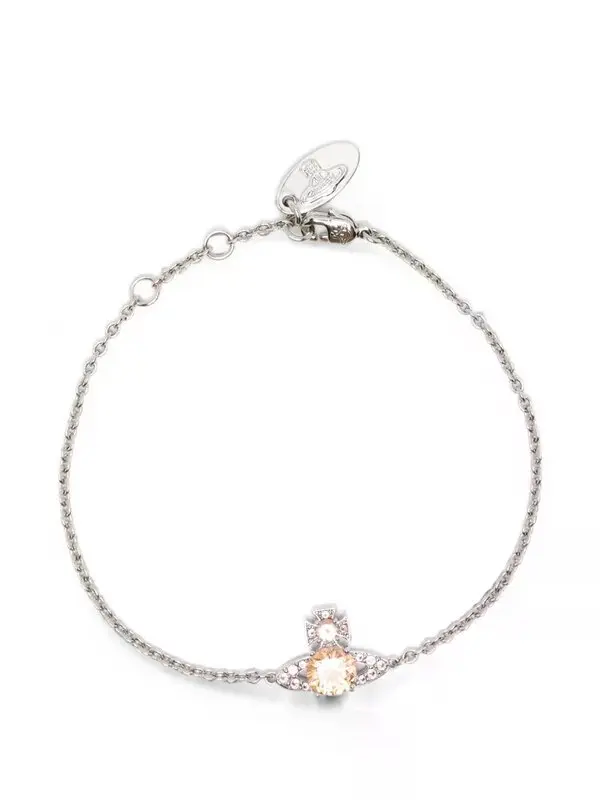 VIVIENNE WESTWOOD Orb Plaque Bracelet - Silver