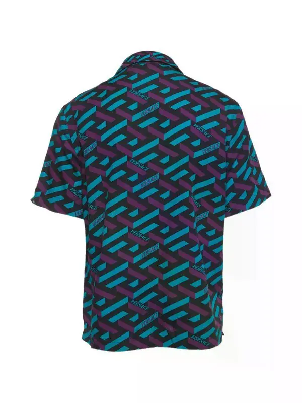 Versace La Greca Print Shirt