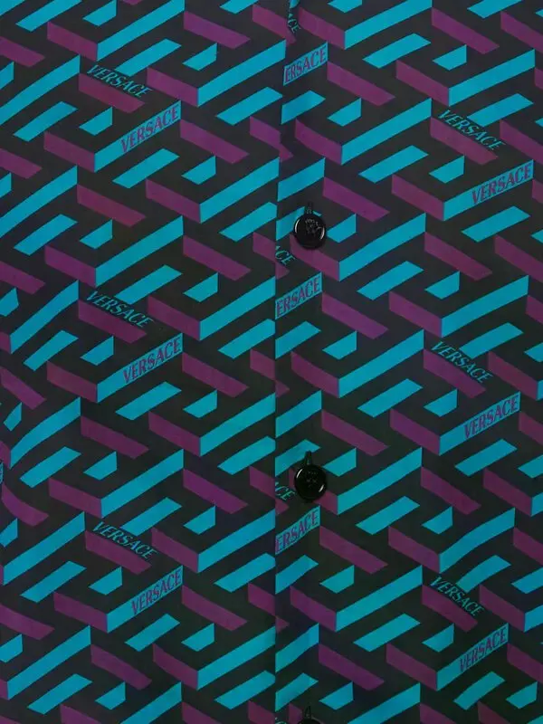 Versace La Greca Print Shirt