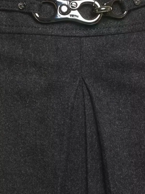 Celine Pleated Mini Skirt