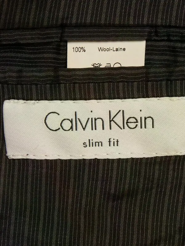 Calvin Klein Long-sleeve Buttoned Blazer