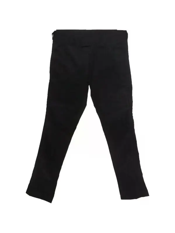 Saint Laurent Cotton Straight-leg Trousers