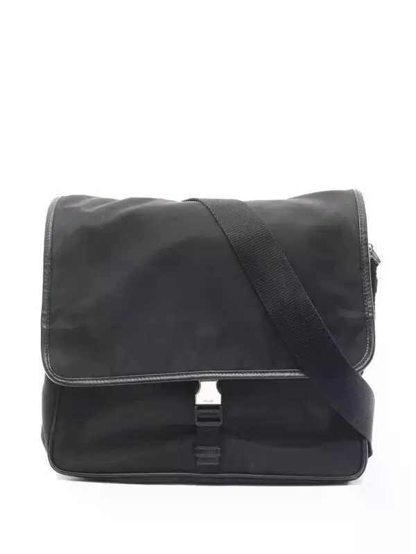 Prada Buckle-fastening Messenger Bag