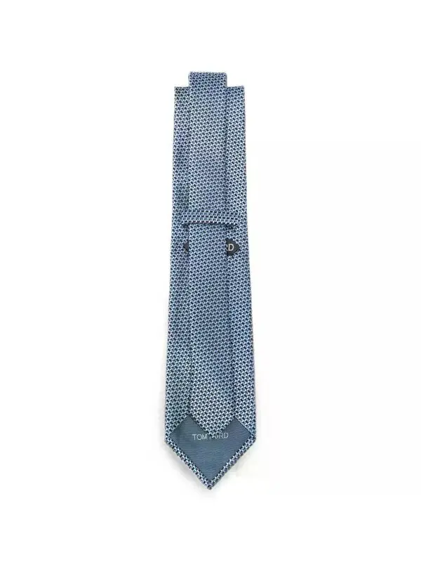 TOM FORD Micro-patterned Neck Tie