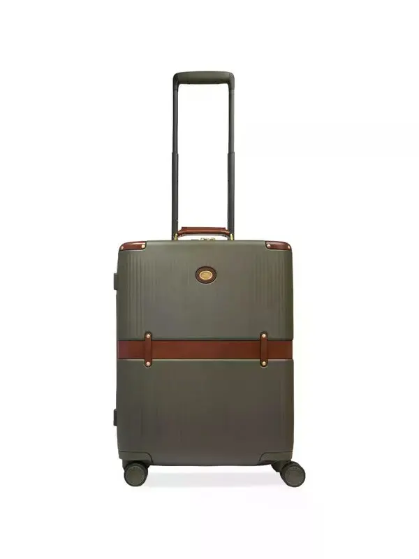 THE BRIDGE Leather-trimmed Cabin Trolley