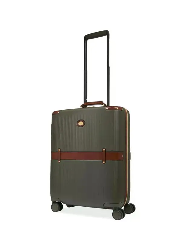 THE BRIDGE Leather-trimmed Cabin Trolley