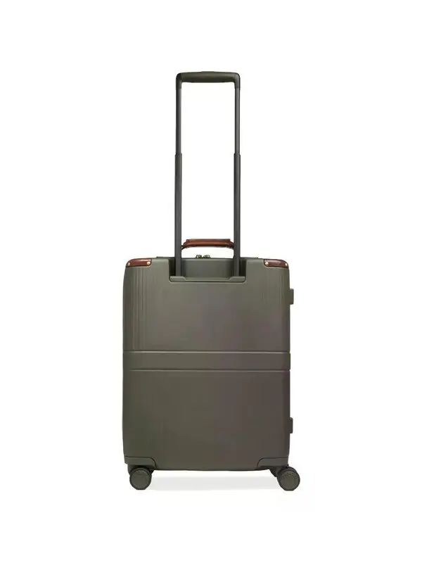 THE BRIDGE Leather-trimmed Cabin Trolley