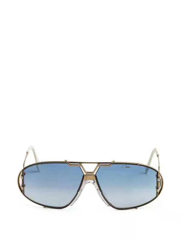 Cazal 907 Pilot-frame Sunglasses - Gold