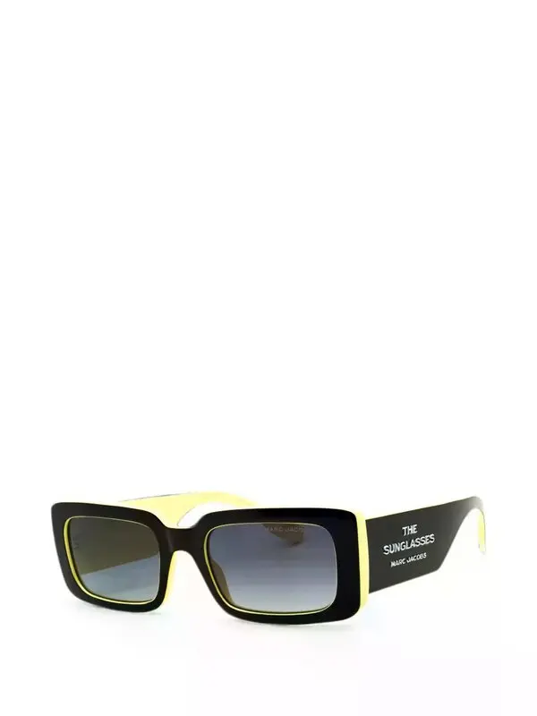 Marc Jacobs Rectangle Frame Sunglasses - Black