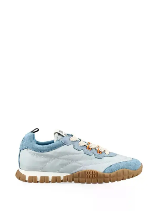 Miu Miu Logo Print Sneakers