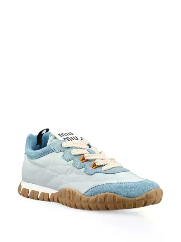 Miu Miu Logo Print Sneakers