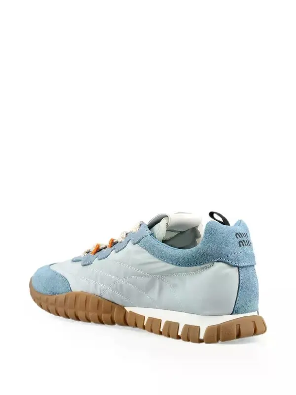 Miu Miu Logo Print Sneakers