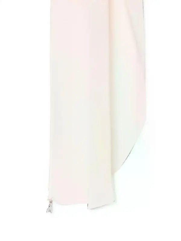 Patrizia Pepe Draped Logo-charm Scarf