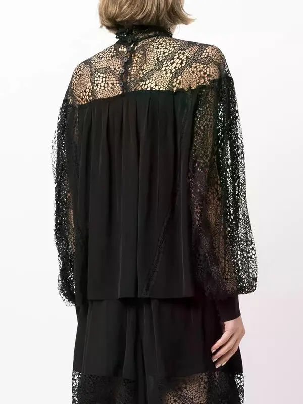 IRO PARIS Digwed Lace Embellished Blouse