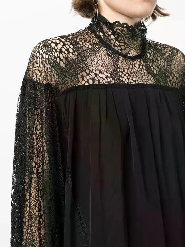 IRO PARIS Digwed Lace Embellished Blouse