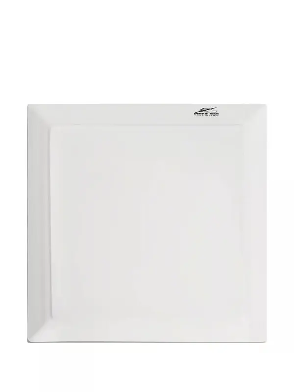 FORNASETTI Snake-print Square Tray