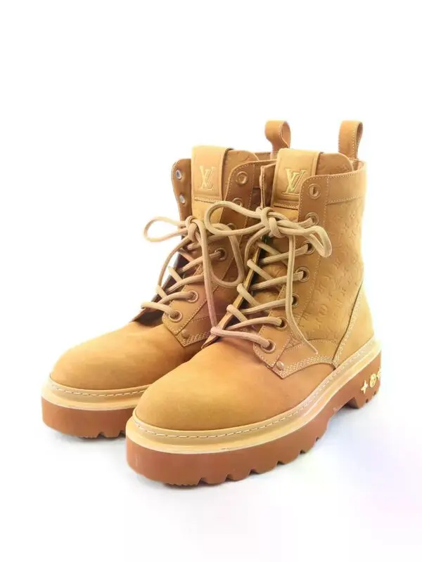 LOUIS VUITTON 2023 Ranger Line Monogram Boots