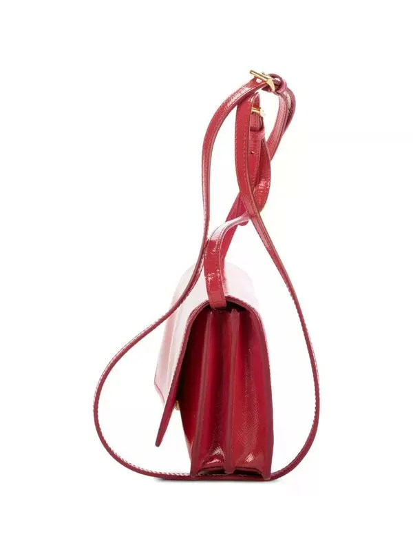 Prada Logo-plaque Shoulder Bag