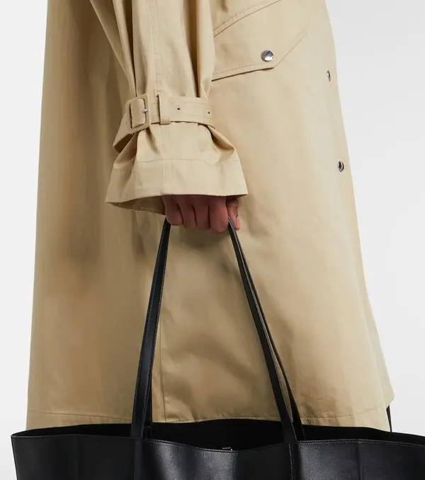 TOTEME Cotton Trench Coat - Beige