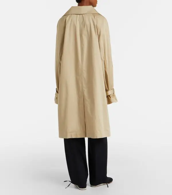 TOTEME Cotton Trench Coat - Beige