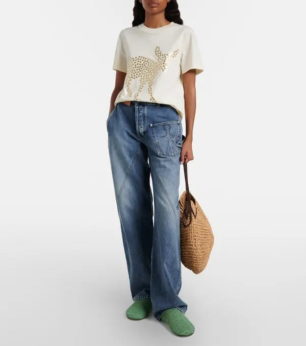 JW Anderson Bulb Xl Shoulder Bag - Beige