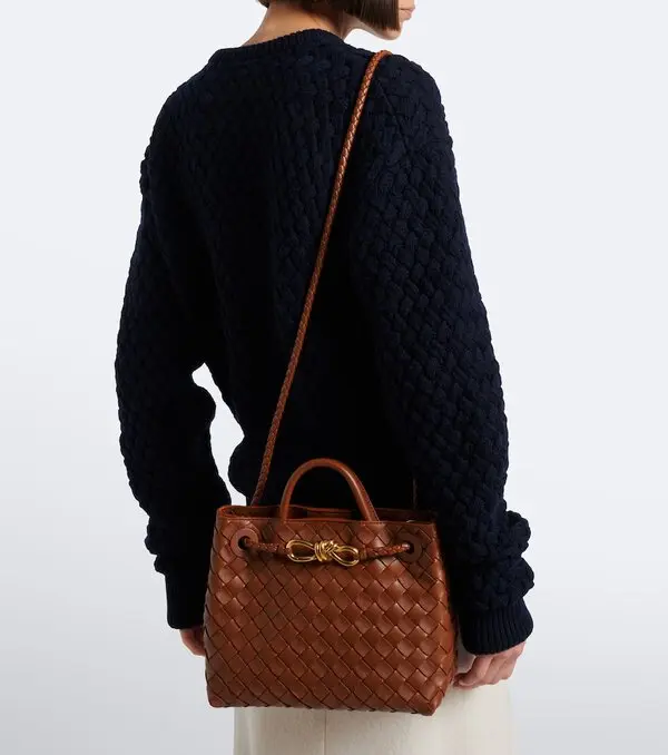 Bottega Veneta Andiamo Top-handle Bag - Brown